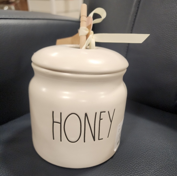 Rae Dunn | Kitchen | Brand New Release Rae Dunn Honey Pot With Wood ...